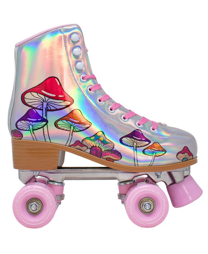 Cosmic Skates Women's Iridescent Print Roller Skates - Macy's