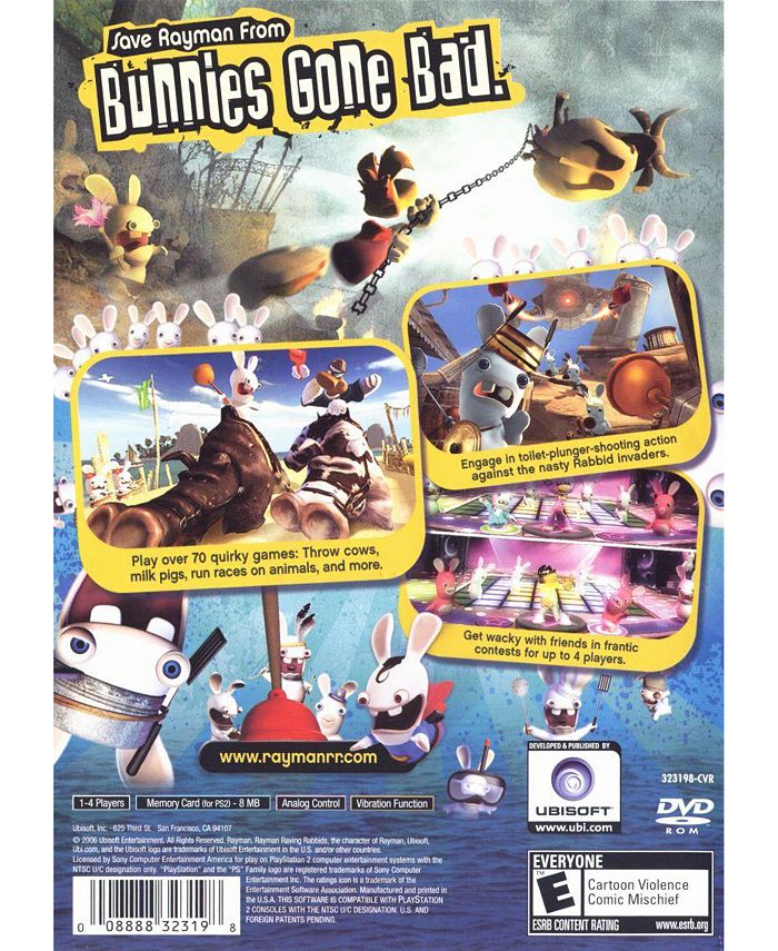 Ubisoft Rayman Raving Rabbids - PlayStation 2 - Macy's