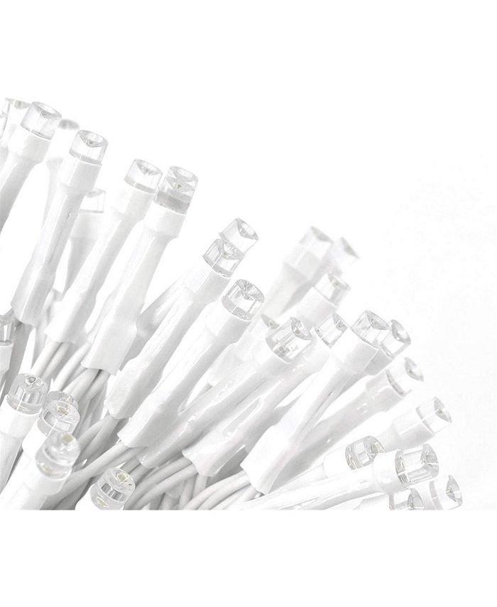 ECOPOTS ProductWorks Micro Bulb LED Light String, Cool White, 60-Feet ...
