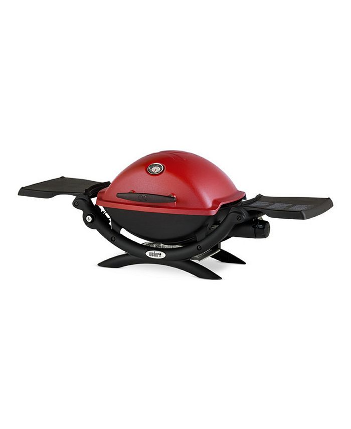 Weber Q 1200 Liquid Propane Gas Grill (Red) - Macy's
