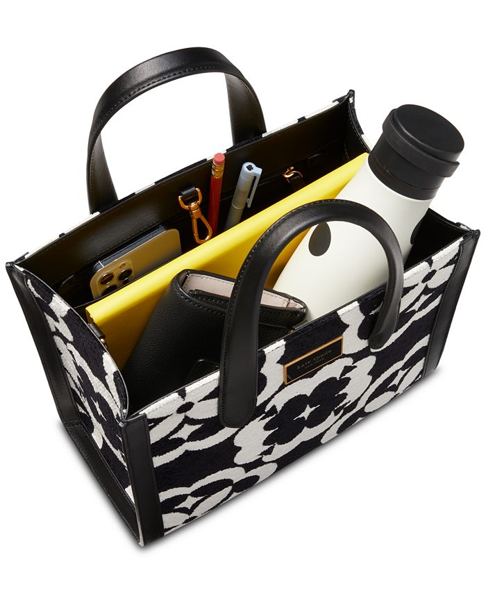 kate spade new york Manhattan Spade Flower Monogram Chenille Fabric ...