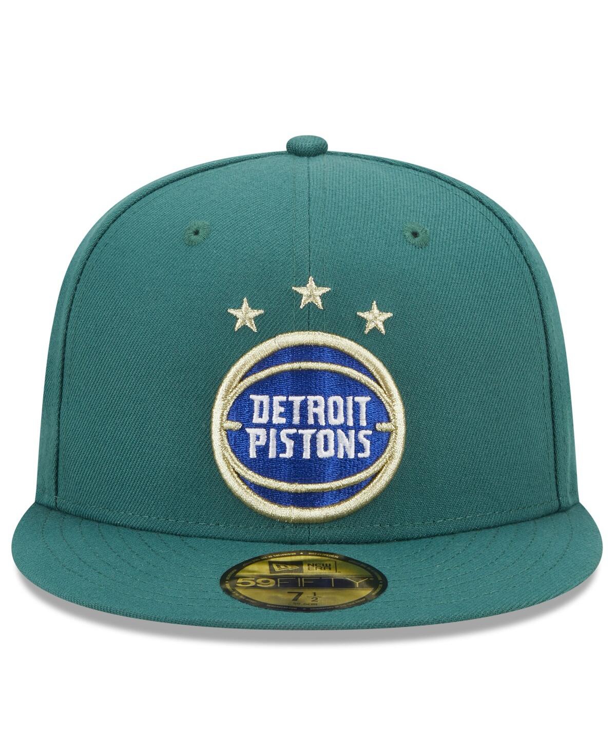 New Era Men's Green Detroit Pistons 2022/23 City Edition Alternate Logo ...