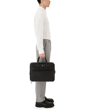 Montblanc Sartorial Medium Leather Briefcase Document Case - Macy's