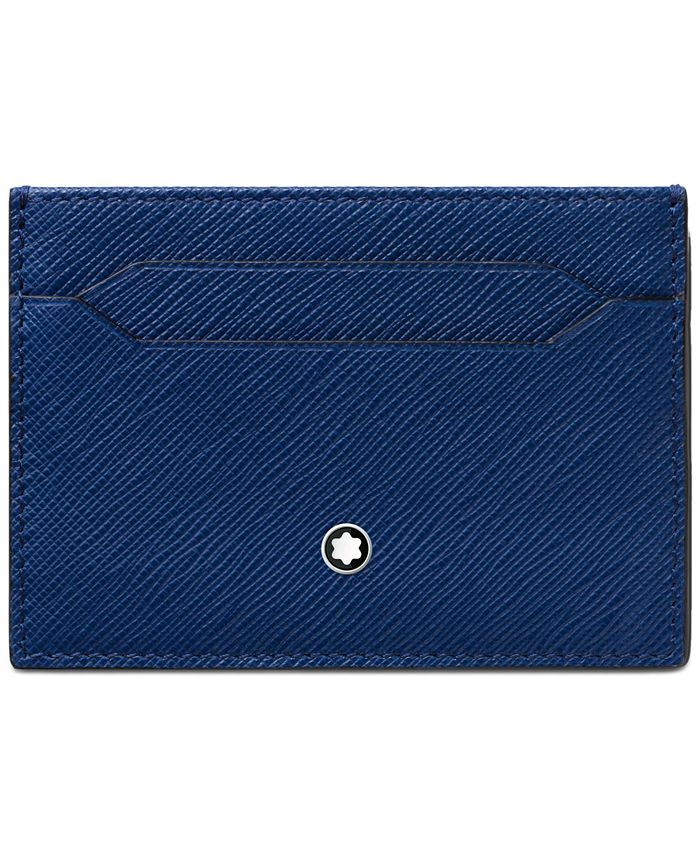 Montblanc Sartorial Leather Card Holder - Macy's