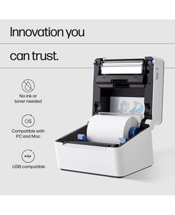 HP Direct Thermal Label Printer KE200 USB, Shipping, Barcode, More - Macy's