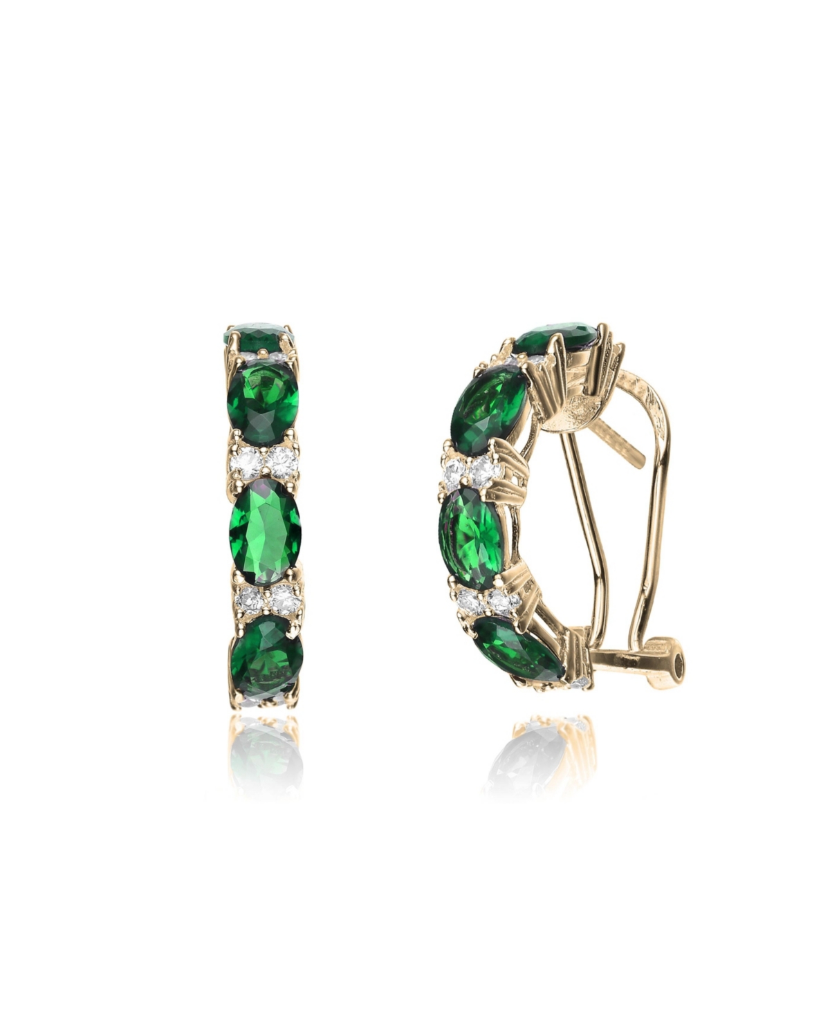 Click here for Dazzling Sterling Silver 14K Gold Plated with Colo... prices
