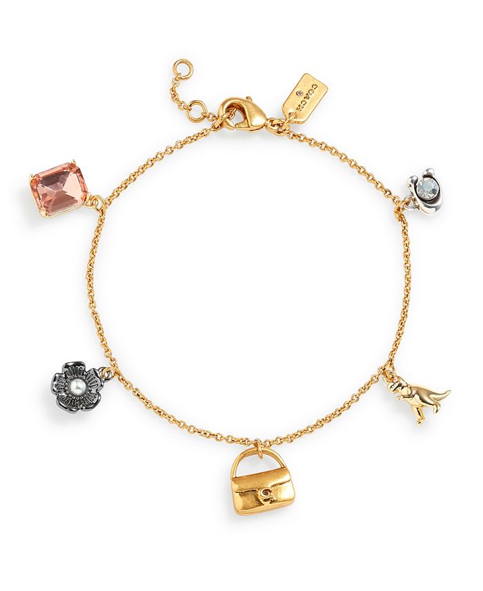 COACH Signature Tabby Charm Bracelet - Macy's
