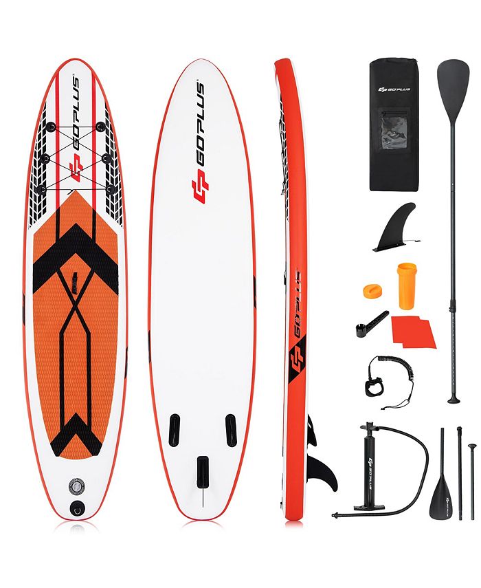 Costway 10'5'' Inflatable Stand Up Paddle Board SUP - Macy's