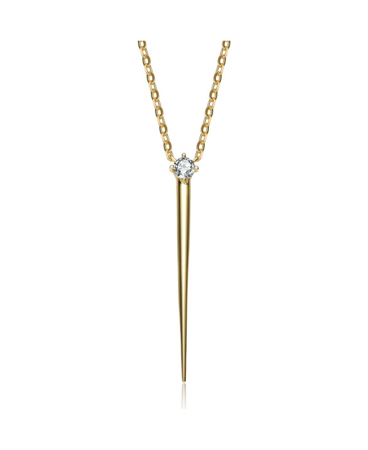 Click here for 14k Yellow Gold Plated with Green Cubic Zirconia S... prices