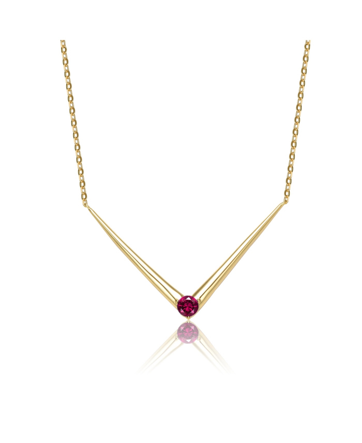 Click here for 14k Yellow Gold Plated with Green Cubic Zirconia S... prices