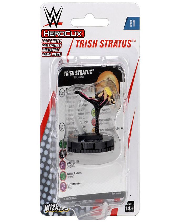 WizKids Games WWE HeroClix Trish Stratus Expansion Pack Mintuesiatures ...