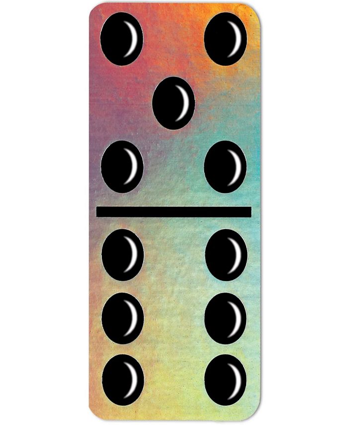 Eeboo Giant Shiny Holographic Foil Dominoes Set, 28 Piece - Macy's