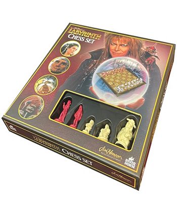 River Horse Labyrinth Jim Henson's 33 Piece Chess Set - Macy's