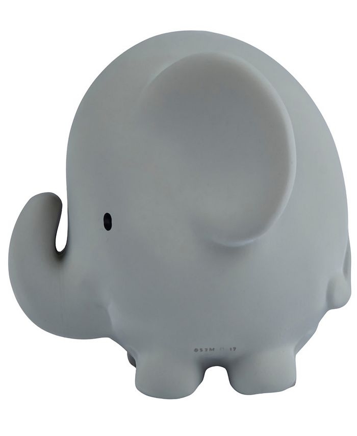 Tikiri Toys Rubber Elephant Rattle Teether Bath Toy Natural Rubber - Macy's