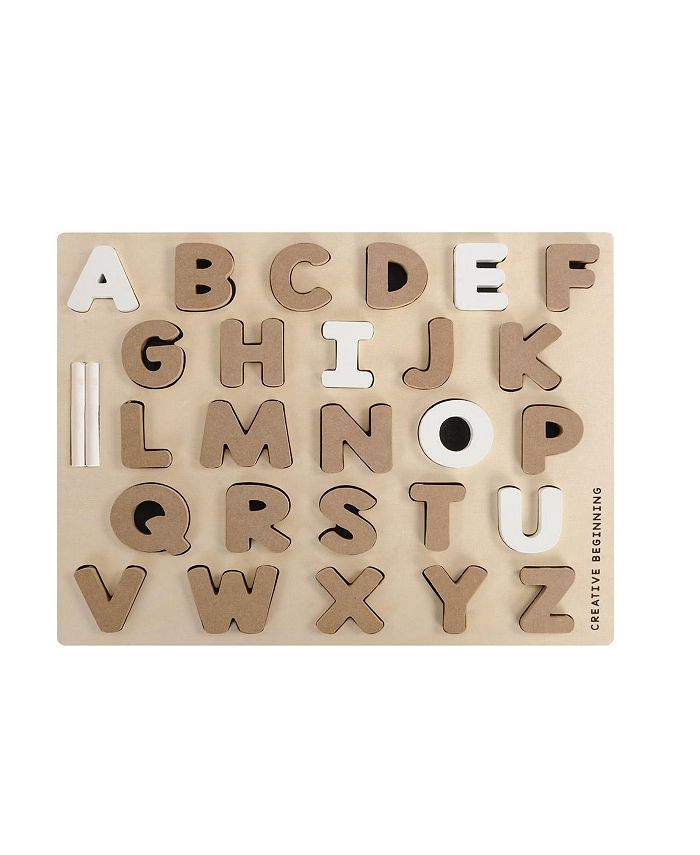 Creative Beginning Chalkboard-Based Alphabet & Number Puzzles - Set of ...