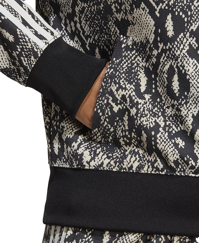 adidas Plus Size Python Zipper-Front Track Jacket - Macy's