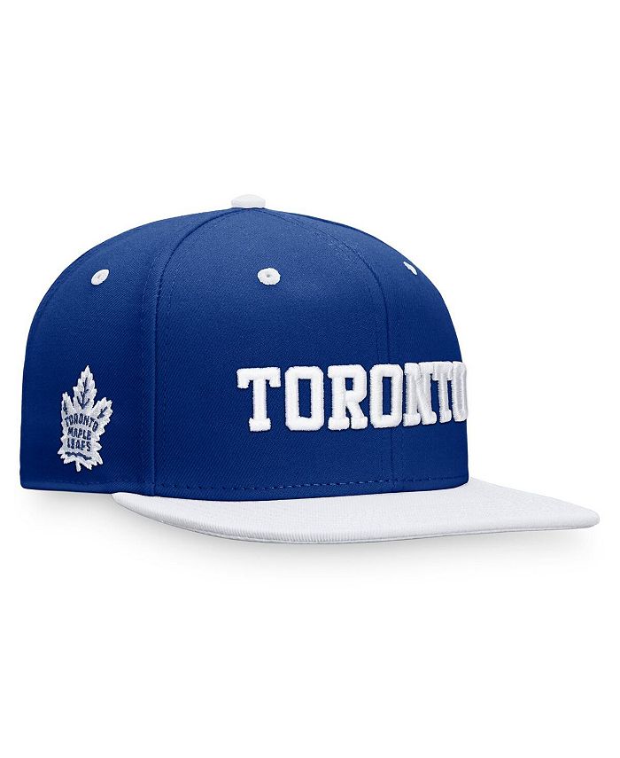 Fanatics Men's Blue, White Toronto Maple Leafs Heritage City Two-Tone ...