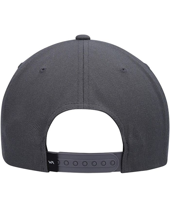 RVCA Men's Charcoal Layover Snapback Hat - Macy's