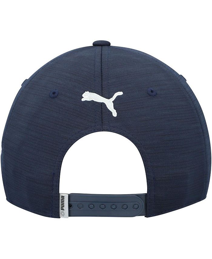 Puma Men's Navy TOUR Championship H8 Golf P Logo Snapback Hat - Macy's