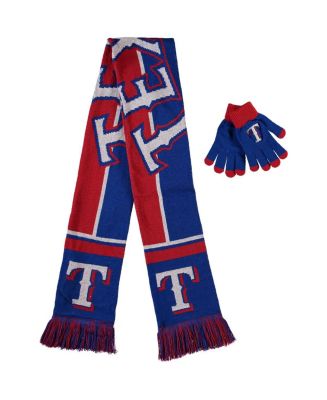 Men's and Women's Texas Rangers Hol Gloves and Scarf Set - Macy's