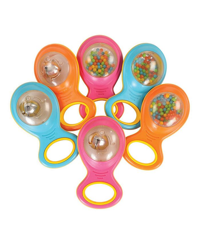 Edushape Baby Beads and Bell Shakers - Set of 6 - Macy's