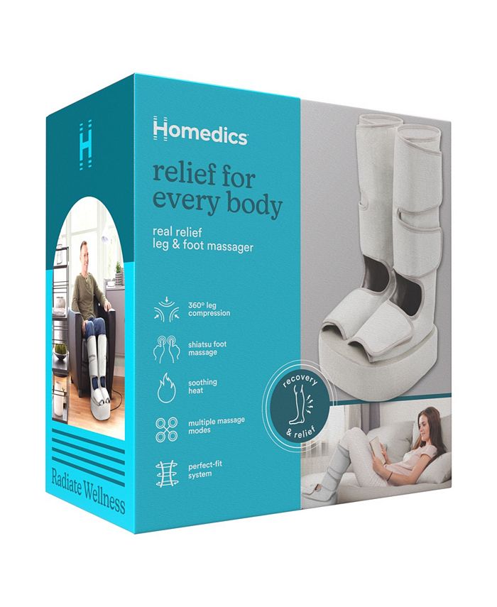 Homedics Real Relief Leg And Foot Massager Macys