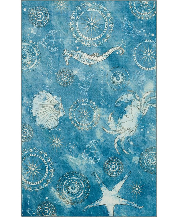 Mohawk Prismatic Coastal Splash 5' x 8' Area Rug - Macy's