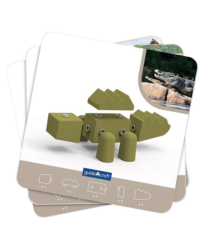 Guidecraft Snap Block Animals - 33 Piece Set - Macy's