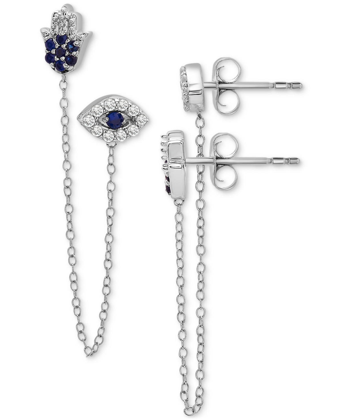 Click here for Lab-grown Blue Sapphire (1/4 ct. t.w.) & Lab-grown... prices