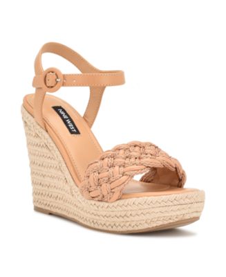 Nine West Women's Hosana Casual Round Toe Wedge Sandals & Reviews ...