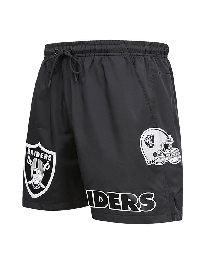 Pro Standard Men's Black Las Vegas Raiders Woven Shorts - Macy's