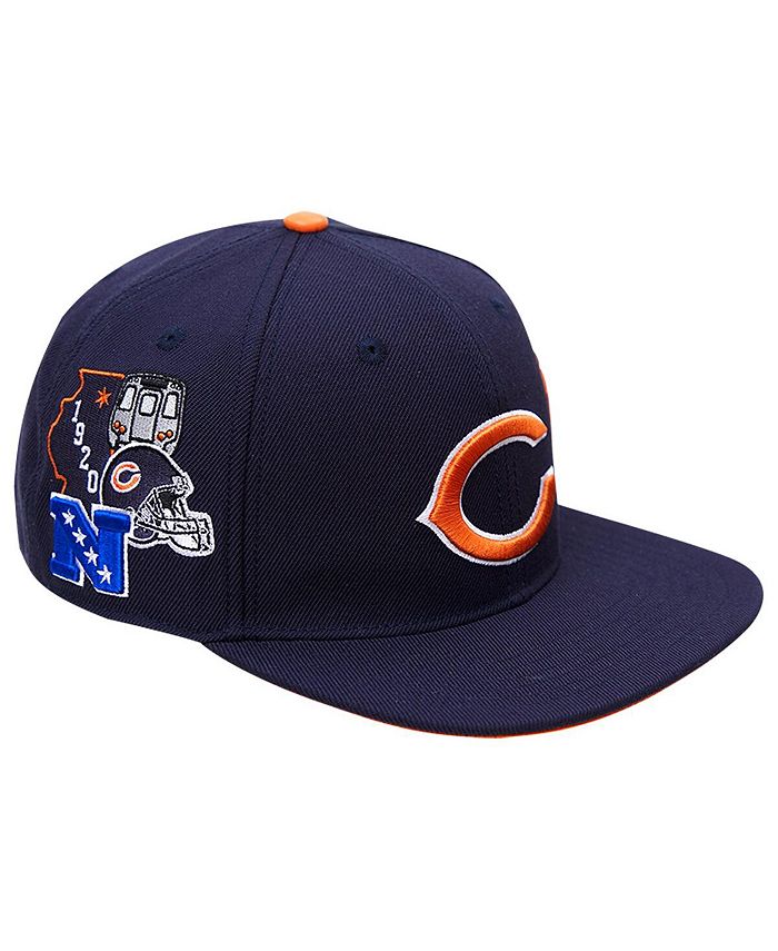 Pro Standard Men's Navy Chicago Bears Hometown Snapback Hat - Macy's