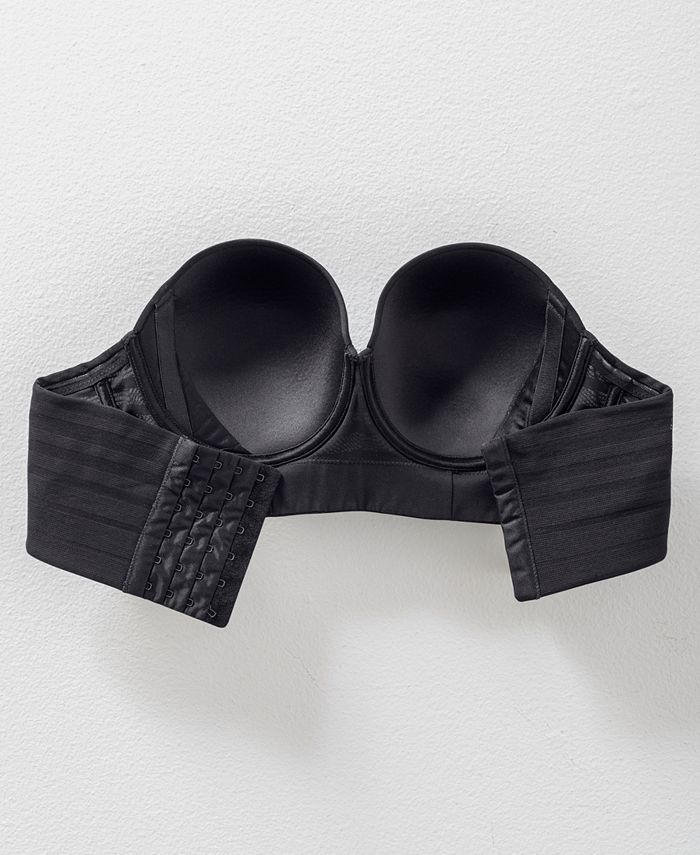 Leonisa Lace Stripe Underwire Push Up Bra - Support Strapless 011986 ...