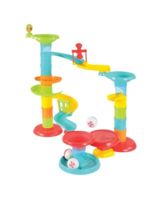 Edushape Bounce-A-Ball Racetrack - 30 Piece Set - Macy's