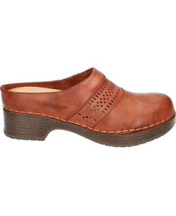 Easy Street Women's Easy Works Sidra Slip Resistant Clogs - Macy's