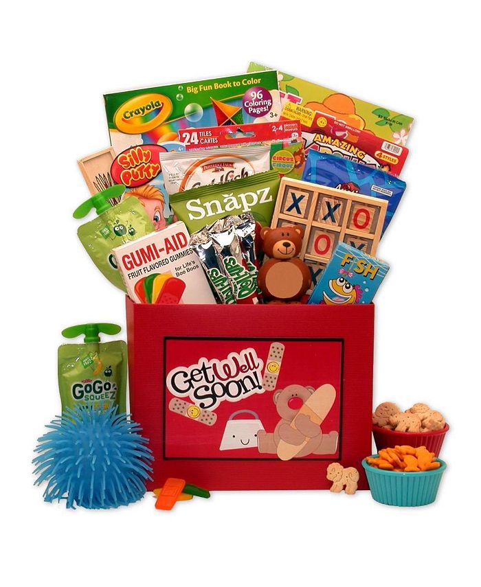 GBDS Get Well Beary Soon Get Well Gift Box For Kids - 1 Basket - Macy's