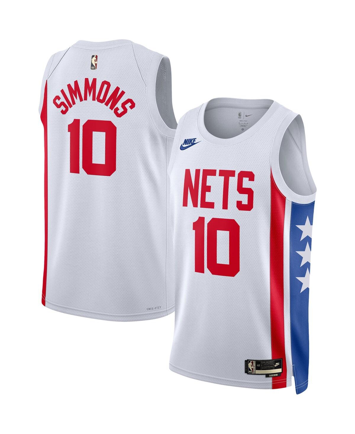 Click here for Mens Nike Ben Simmons White Brooklyn Nets 2022/23... prices