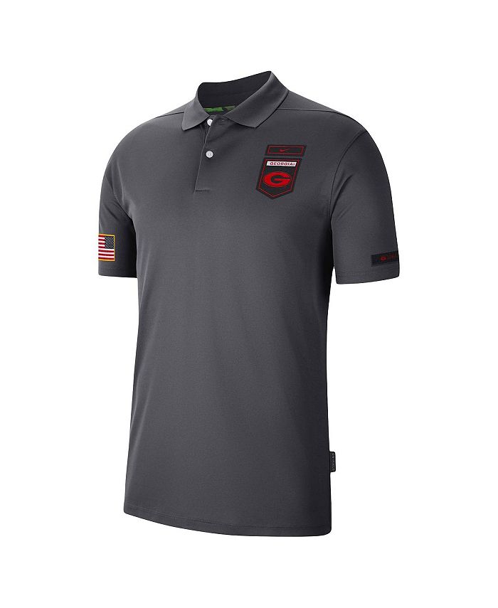 Nike Men's Anthracite, Red Georgia Bulldogs Victory Military-Inspired ...