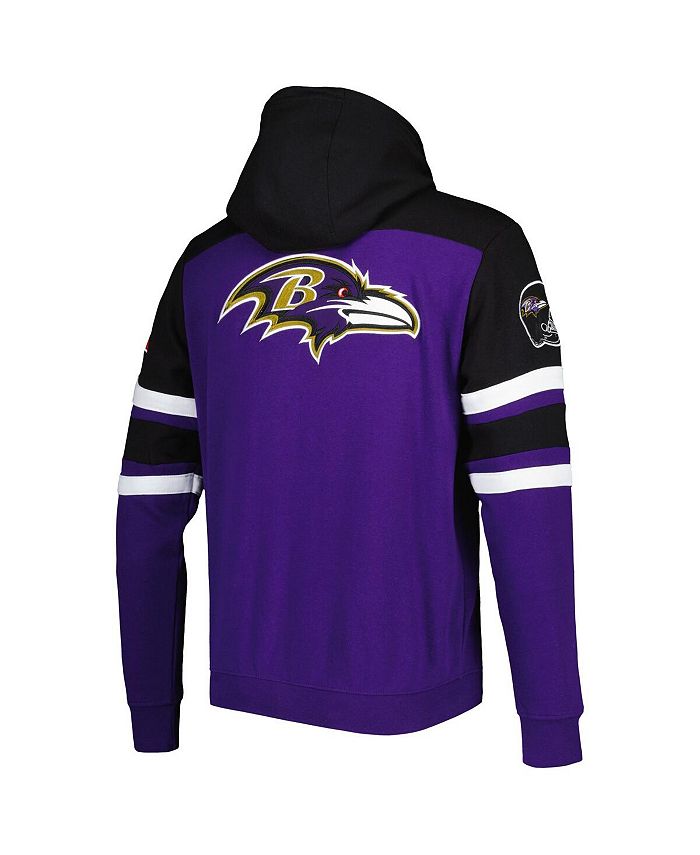 Starter Men's Purple Baltimore Ravens Extreme Full-Zip Hoodie Jacket ...