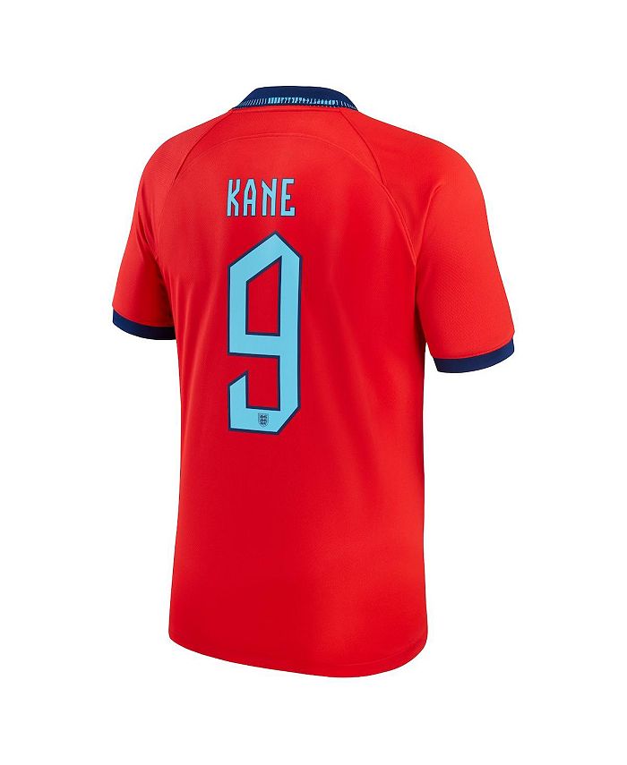 Nike Men's Harry Kane Red England National Team 2022/23 Away Breathe ...