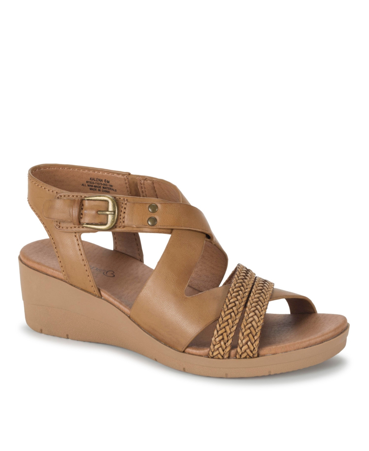 Baretraps Women's Kalena Wedge Sandal Women's Shoes In Caramel | ModeSens