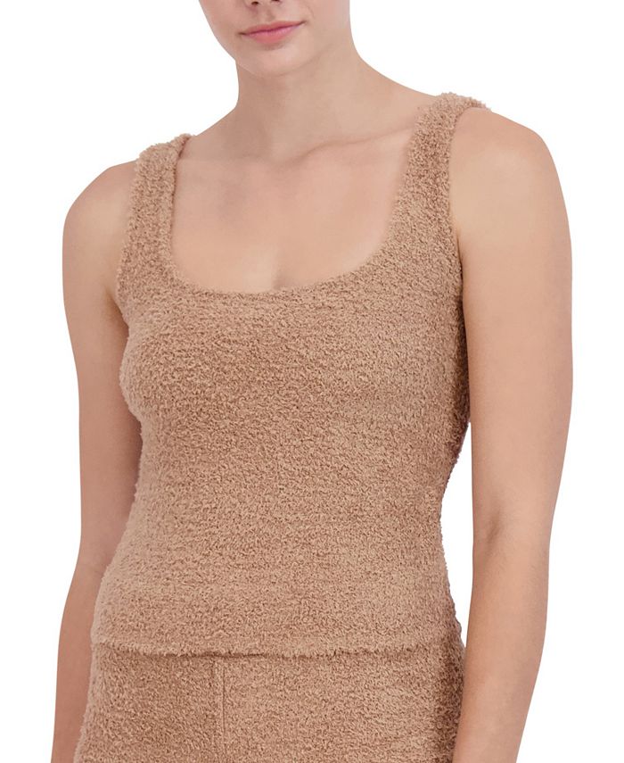 Steve Madden Women's Scoop-Neck Chenille Sleep Tank Top - Macy's