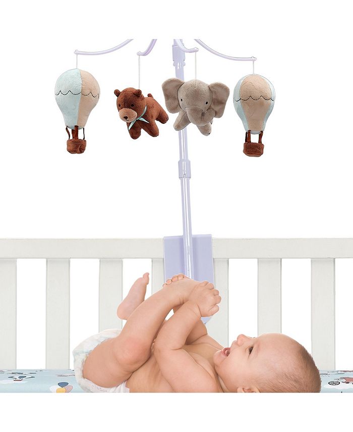 Bedtime Originals Up Up & Away Air Balloon Musical Baby Crib Mobile ... Bedtime Originals Up Up & Away Air Balloon Musical Baby Crib Mobile ...