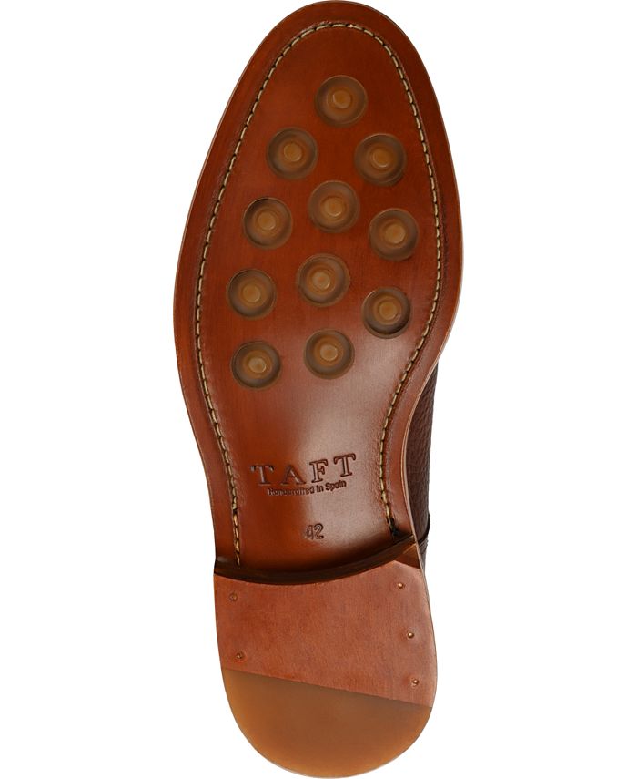 Taft Men's Rome Full-Grain Leather Cap Toe Dress Shoes - Macy's