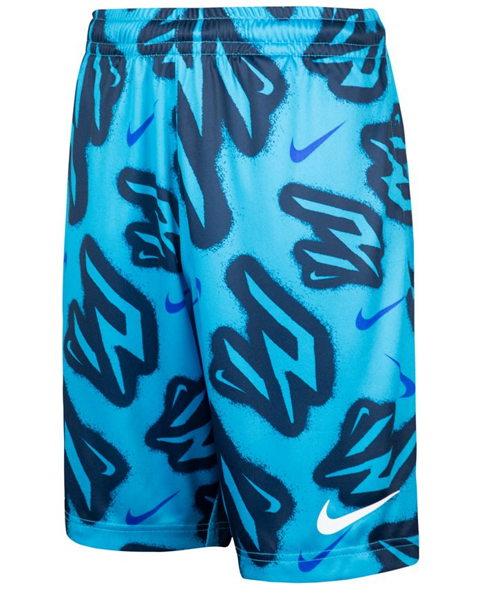 Nike 3BRAND by Russell Wilson Big Boys Printed Dri-Fit Shorts & Reviews ...