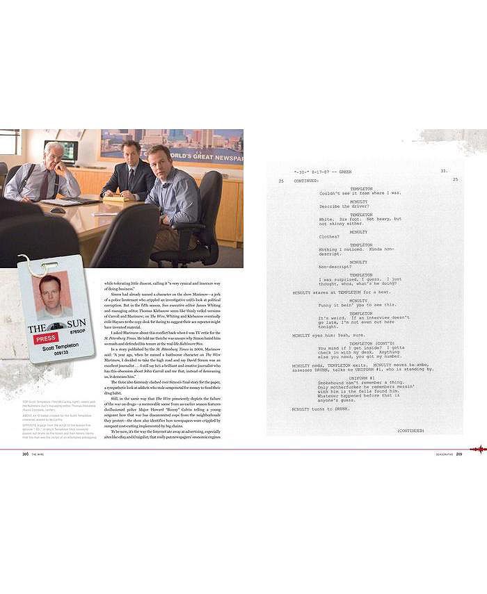 Barnes & Noble The Wire- The Complete Visual History- The Wire Book ...