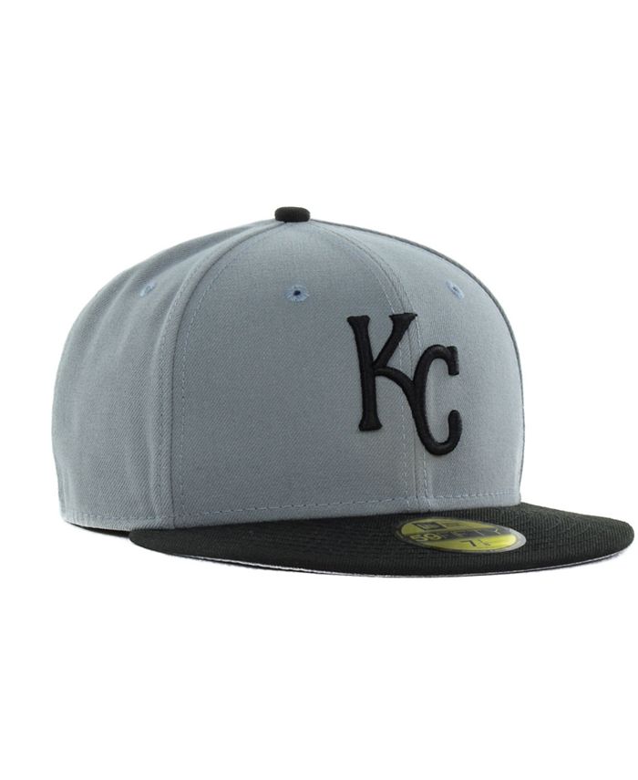 New Era Kansas City Royals FC Gray Black 59FIFTY Cap - Macy's