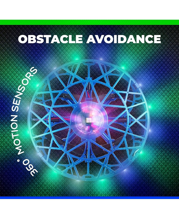 Force1 Scoot Cosmo LED Hand Operated Drone for Kids or Adults - Blue ...