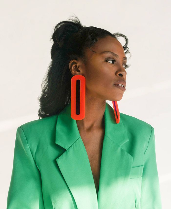 Swanky Designs Cassie Drop Earrings - Macy's