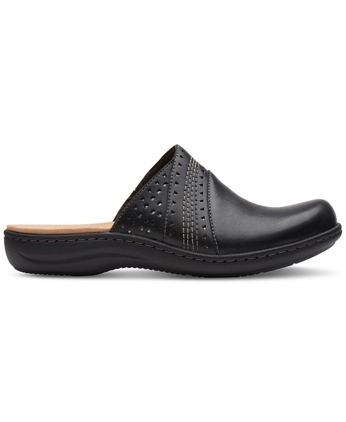 Clarks Women's Laurieann Ease Perforated Slip-On Clogs - Macy's